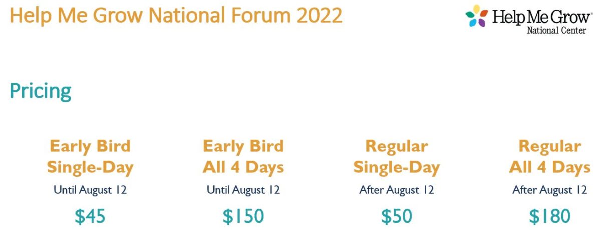 Annual Help Me Grow National Forum | Help Me Grow National Center